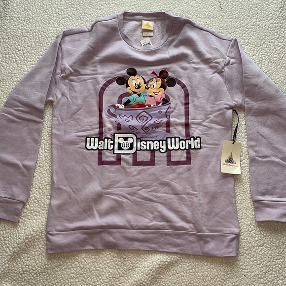 Disney | Tops | Disney World 5th Anniversary Purple Small World ...